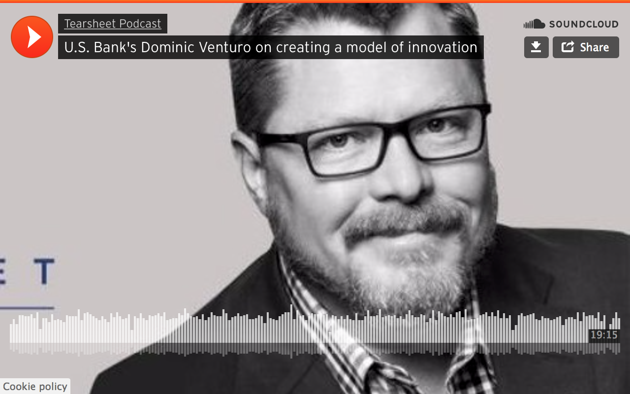 U.S. Bank's Dominic Venturo on Creating a Model of Innovation - Aquilance